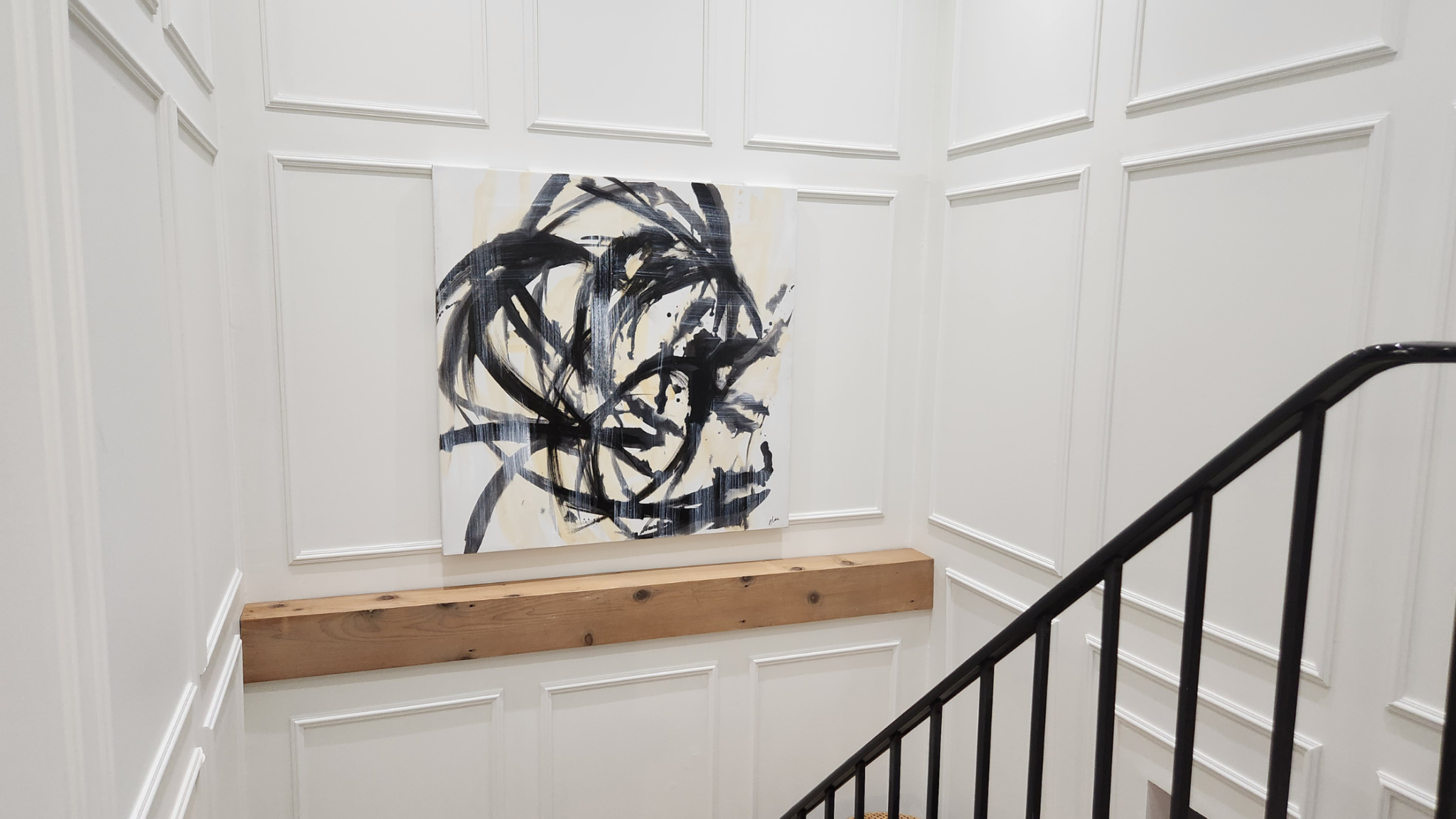 Pine Barn Wood Support Beam Cladding