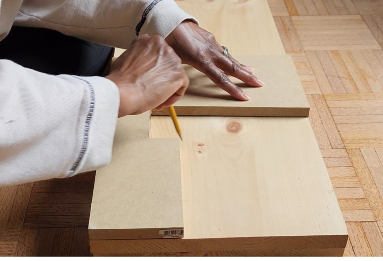 Pine Barn Wood Support Beam Cladding