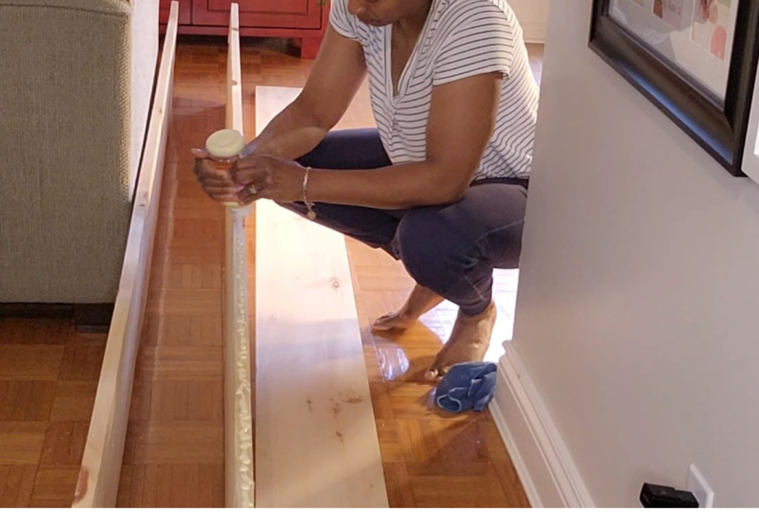 Pine Barn Wood Support Beam Cladding